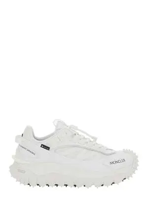 Moncler Moncler Women Low Sneakers 'Trailgrip Gtx' With Fabric Logo Detail White Women Multicolor