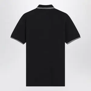 Stone Island Polo Shirt With Compass Patch - Blue