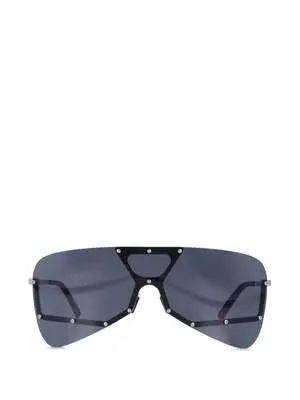 Rick Owens Tower Sunglasses - Silver