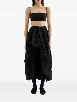 JIL SANDER Silk Faille Top