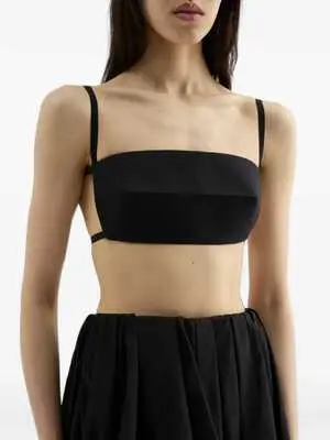 JIL SANDER Silk Faille Top