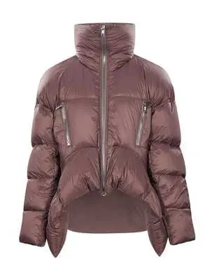 Rick Owens Purple Draculimo Padded Down Jacket - Multicolor