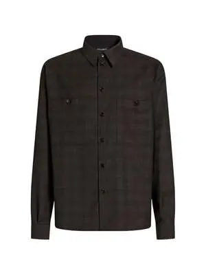 Dolce & Gabbana Glen Plaid Shirt