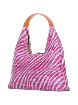 Marni Trapeze Tote Bag With Logo - Multicolor
