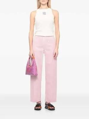 Marni Trapeze Tote Bag With Logo - Multicolor