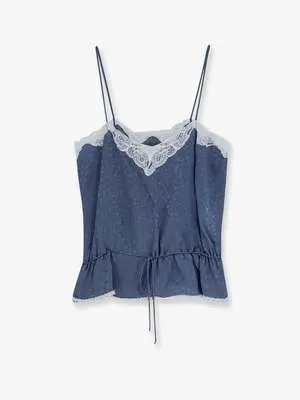 Chloé Printed Silk Top