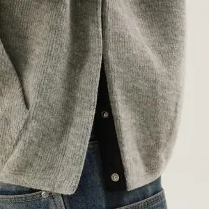 1989 STUDIO Knitted Hoodie - Gray