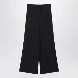 Max Mara Wide-leg Silk Trousers - Blue