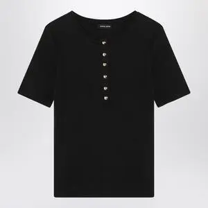 ANINE BING Short-sleeved T-shirt - Black