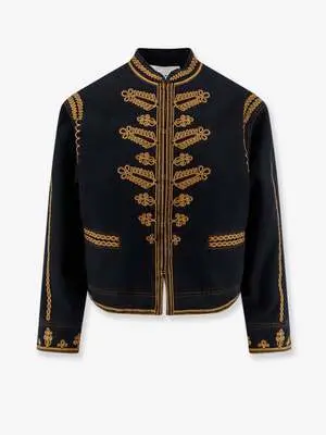 Isabel Marant Étoile Marant Emaila Organic And Recycled Cotton Jacket - Black