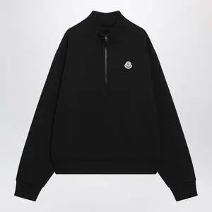 Moncler Half-zip Sweatshirt - Black