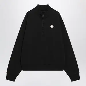 Moncler Half-zip Sweatshirt - Black