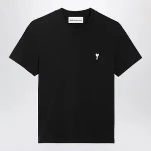 AMI Paris De Coeur T-shirt - Black