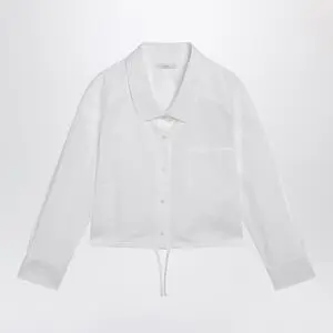 Givenchy Short Poplin Shirt - White