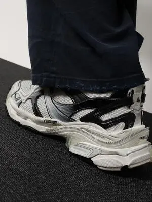 Balenciaga Mesh And Nylon Runner 2 Sneakers