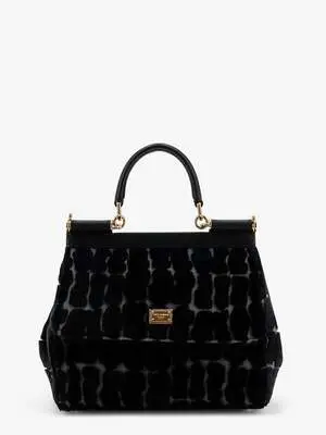 Dolce & Gabbana Sicily Velvet Handbag - Multicolor