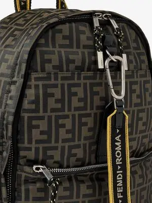 Fendi Climb Ff Zucca Technical Fabric Backpack
