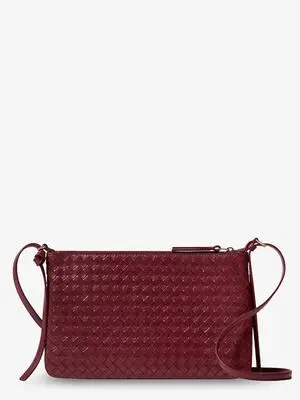 Bottega Veneta Piccolo Intrecciato Clutch With Shoulder Strap - Multicolor