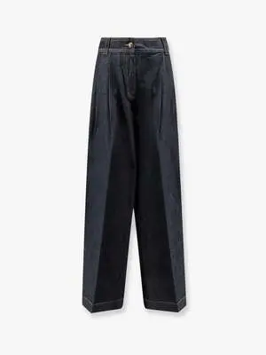 Zimmermann Valiant Blue Denim Jeans - Multicolor