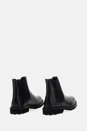 COMMON PROJECTS Stivaletti Chelsea In Pelle - Nero