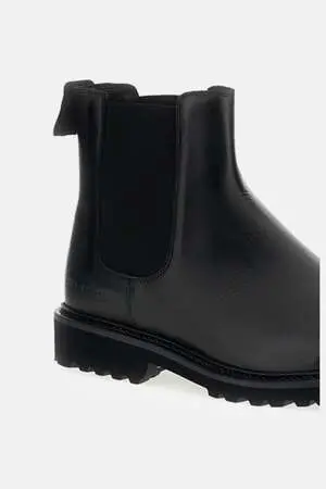 COMMON PROJECTS Stivaletti Chelsea In Pelle - Nero