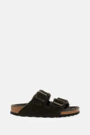 BIRKENSTOCK Arizona Shearling - Marrone