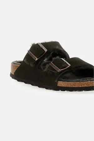 BIRKENSTOCK Arizona Shearling - Marrone