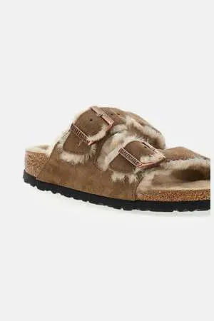 BIRKENSTOCK Arizona Shealring - Marrone