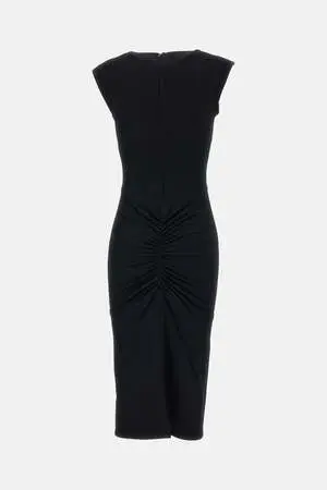 Jacquemus Abito La Robe Alba Midi - Black