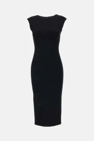 Jacquemus Abito La Robe Alba Midi - Nero