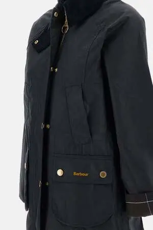 Barbour Giacca Modern Beadnell Wax - Blue
