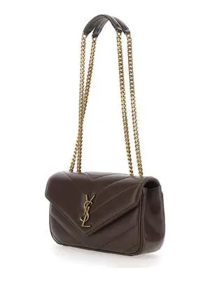 Saint Laurent Small Loulou Chain Bag 7 Daytona Lamb Matelasse - Multicolor