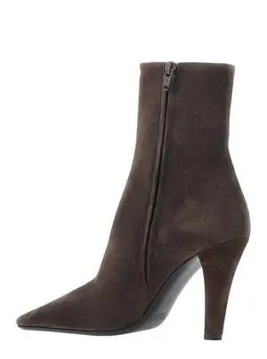 Saint Laurent Jill 95 Booties Velvet