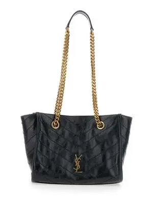 Saint Laurent Bo Niki S Shop Ew Tufo - Black