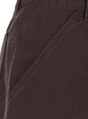 GOLDEN GOOSE Pants Journey W's Workwear Pant In Brown Twill For - Multicolor