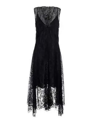 Fendi Abito Flower Lace+gr - Multicolor