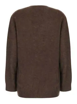 P.a.r.o.s.h V-neck Sweater With Long Sleeves In Wool For