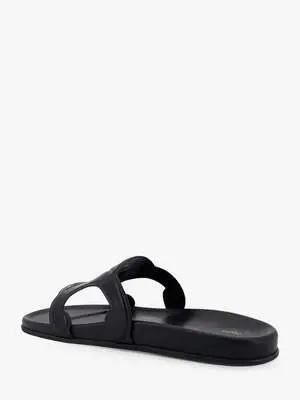 Celine Triomphe Leather Sandals