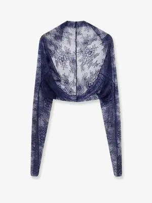 Alberta Ferretti Lace Shrug - Multicolor