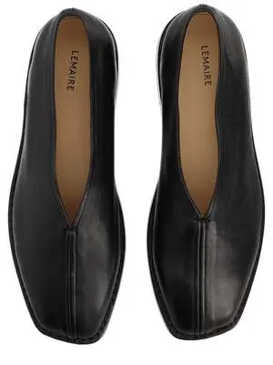 LEMAIRE Slipper Flat Piped