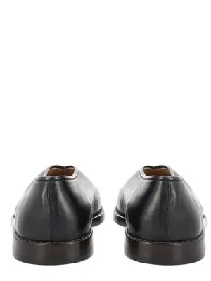 LEMAIRE Slipper Flat Piped - Black