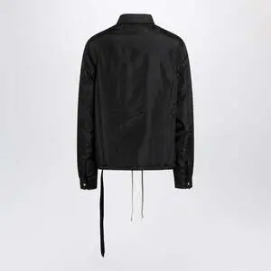 Rick Owens Padded Jacket With Hidden Front Zip In Nylon