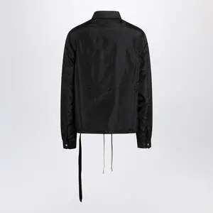 Rick Owens Padded Jacket With Hidden Front Zip In Nylon