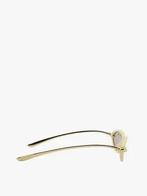 Bottega Veneta Knot Cat-eye Sunglasses - Cream