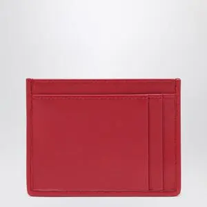 Miu Miu Matelasse Nappa Card Holder - Red