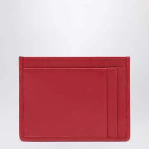 Miu Miu Matelasse Nappa Card Holder - Red