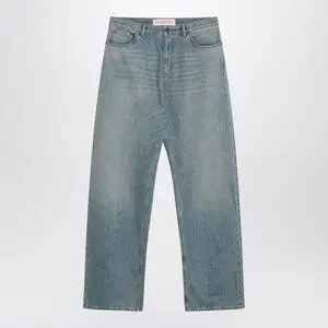 Valentino Garavani Light Jeans With Washed Effect - Blue