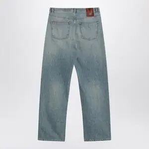 Valentino Garavani Light Jeans With Washed Effect - Blue