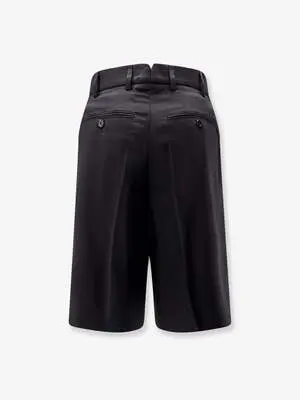 AMI Paris Virgin Wool Shorts - Multicolor