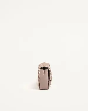 Valentino Garavani Rockstud Spike Medium Suede Shoulder Bag